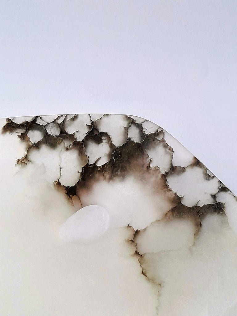 The Good Silverware Hide Alabaster Vase N.01 by Scattered Disc Objects ...