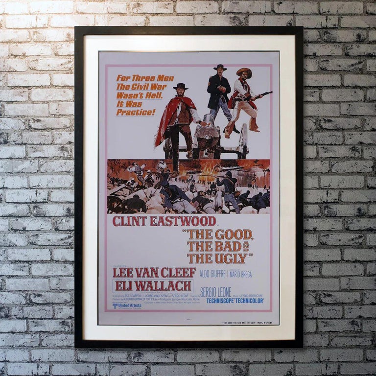 The Good, The Bad and The Ugly, Unframed Poster, 1980r For Sale at 1stDibs