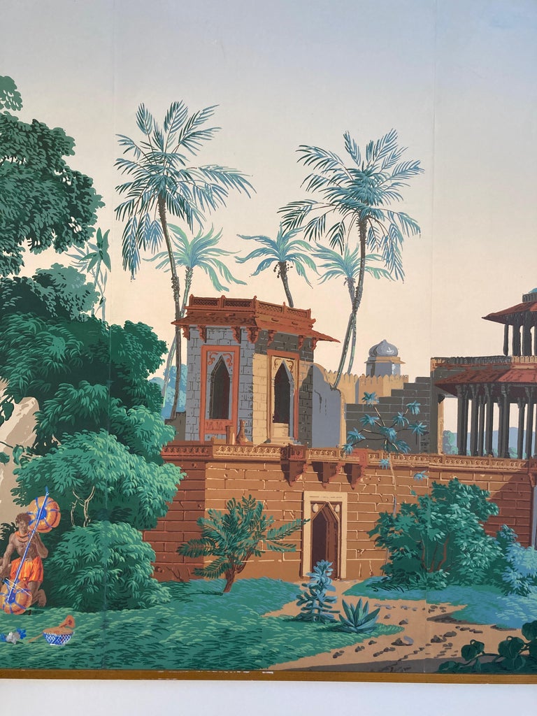 The Hindustan Panoramic Wallpaper Panels by Zuber and Cie. Rixhem ...