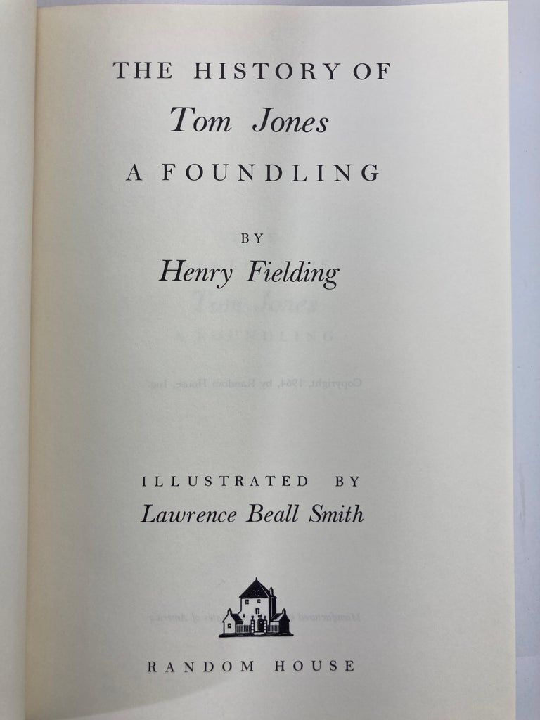 The History Of Tom Jones by Henry Fielding 1964 For Sale at 1stDibs