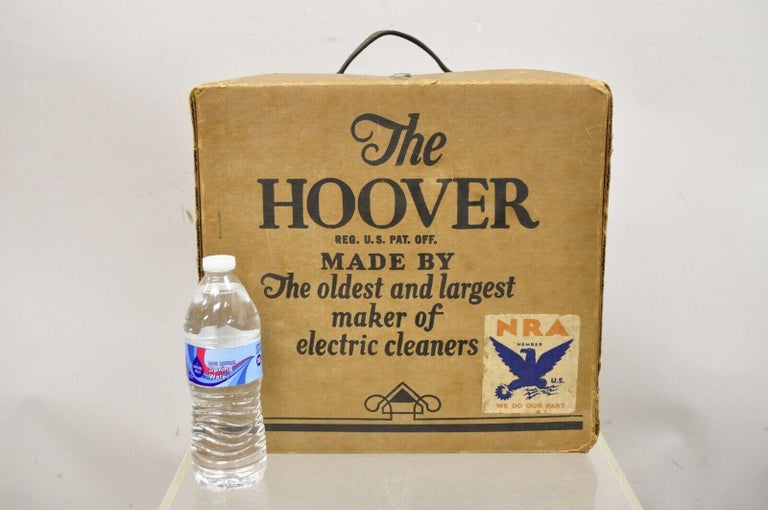 The Hoover Co Model 450 Advertisement Cardboard Box NRA Sticker ...