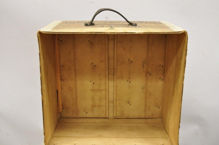 The Hoover Co Model 450 Advertisement Cardboard Box NRA Sticker ...