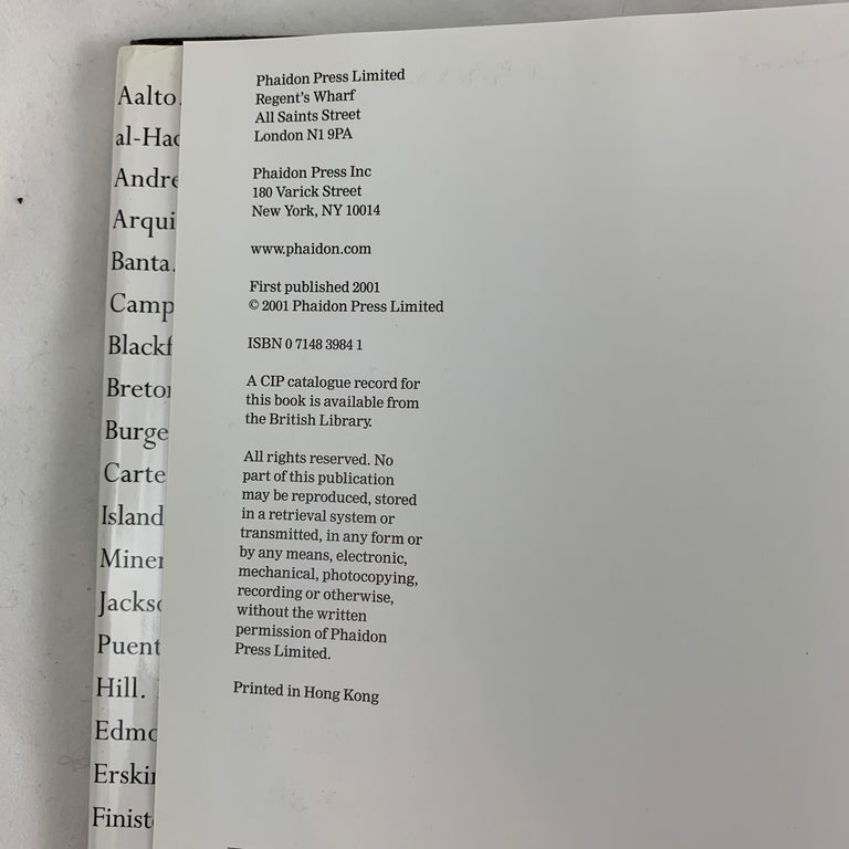The House Book, Phaidon Press 2001, Coffee Table Architecture and ...