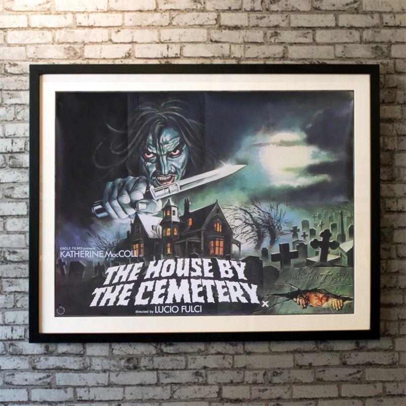 The House By The Cemetery, Unframed Poster, 1981 For Sale at 1stDibs ...