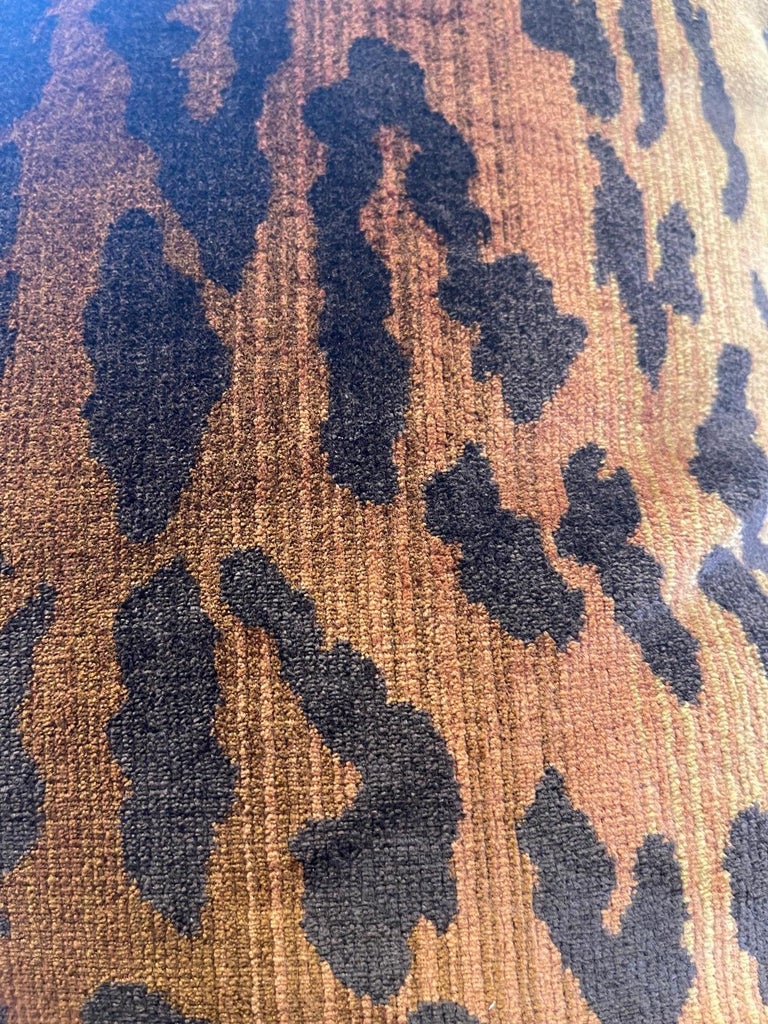 House of Scalamandre Leopard Luxury Pillow For Sale at 1stDibs