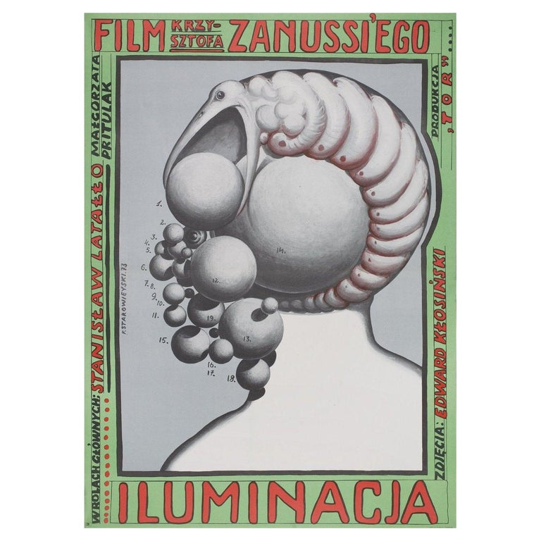 The Illumination 1973 Polish A1 Film Poster For Sale at 1stDibs