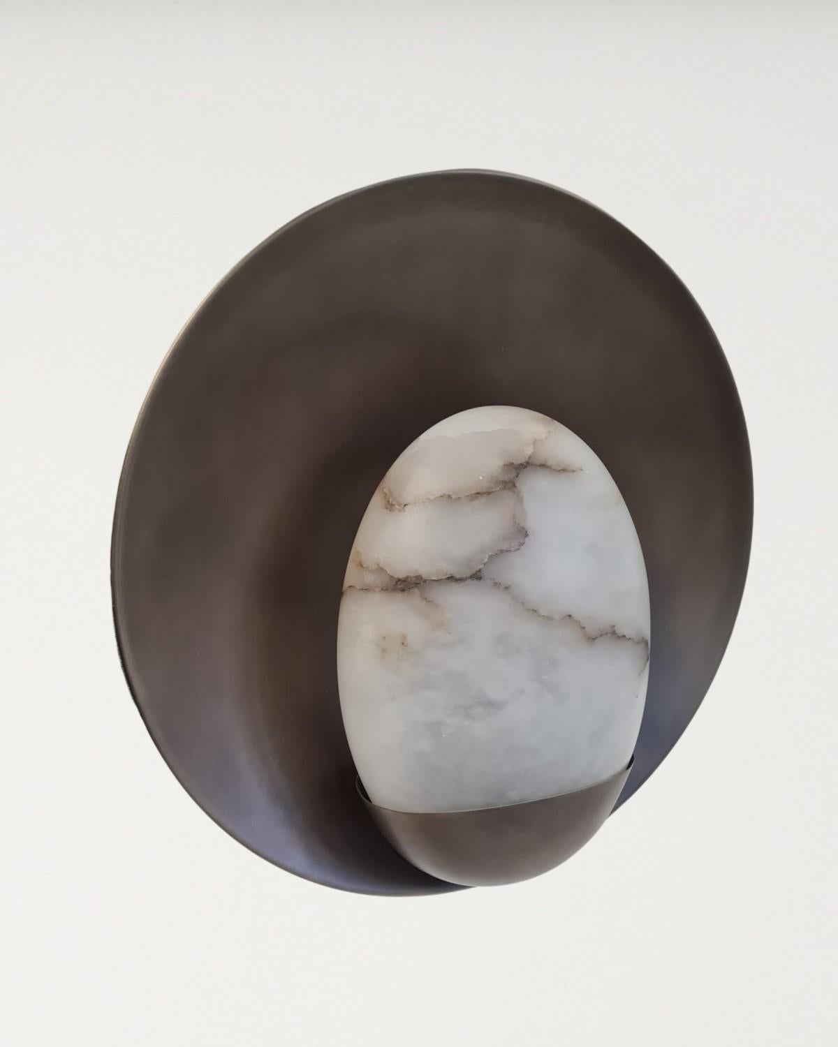 The Imagin Ovo Wall Light in Alabaster For Sale at 1stDibs