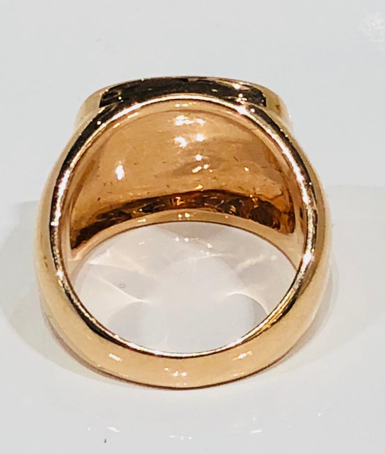 Imperial 18 Karat Gold Signet Ring, by Martyn Lawrence Bullard For Sale ...