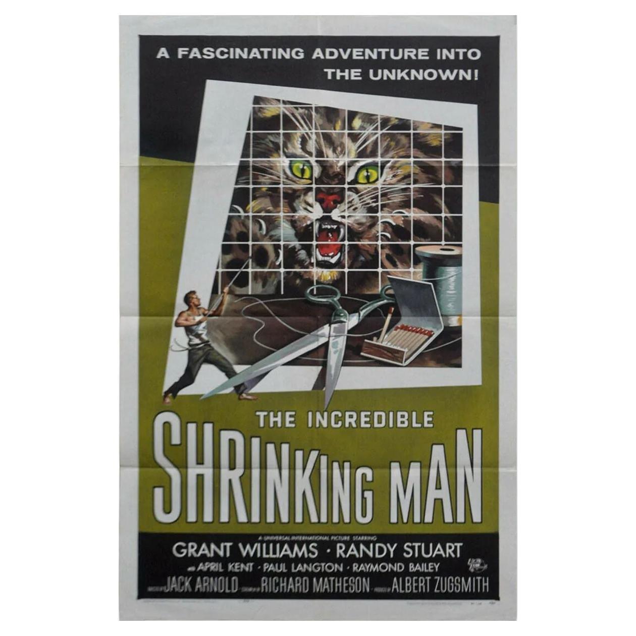 The Incredible Shrinking Man 1957 U.S. One Sheet Film Poster For Sale ...
