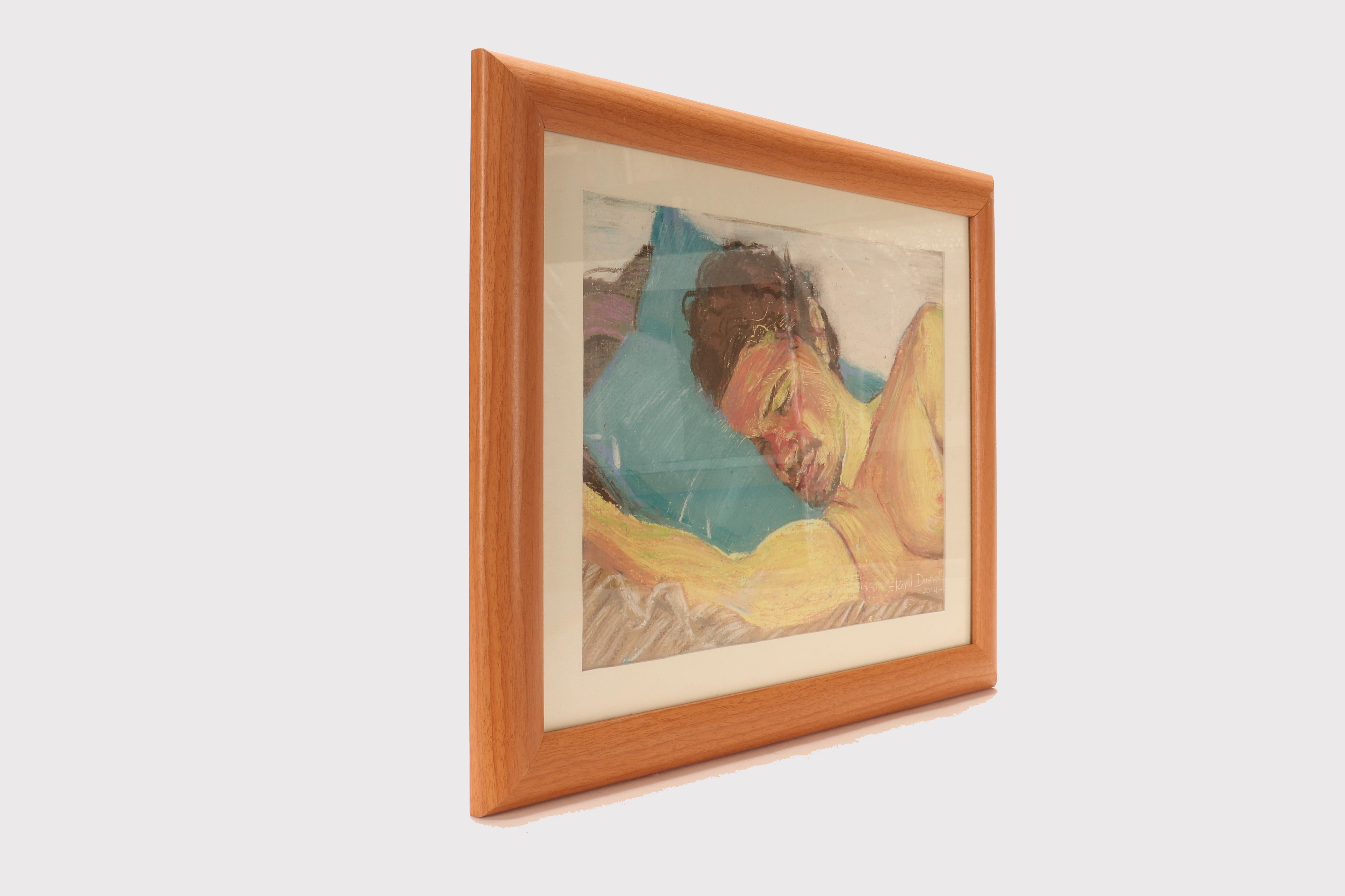 The intense soul of the portrait yesterday and today. Sleeping. For ...