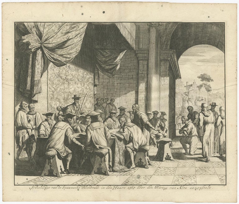 The Iron Duke of Alva of Spain Planning the Atrocities Against the ...