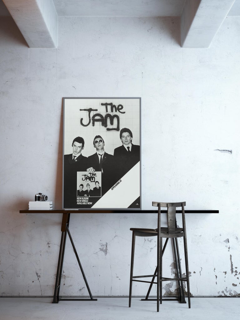 The Jam Original Vintage UK Tour Poster, 1977 at 1stDibs