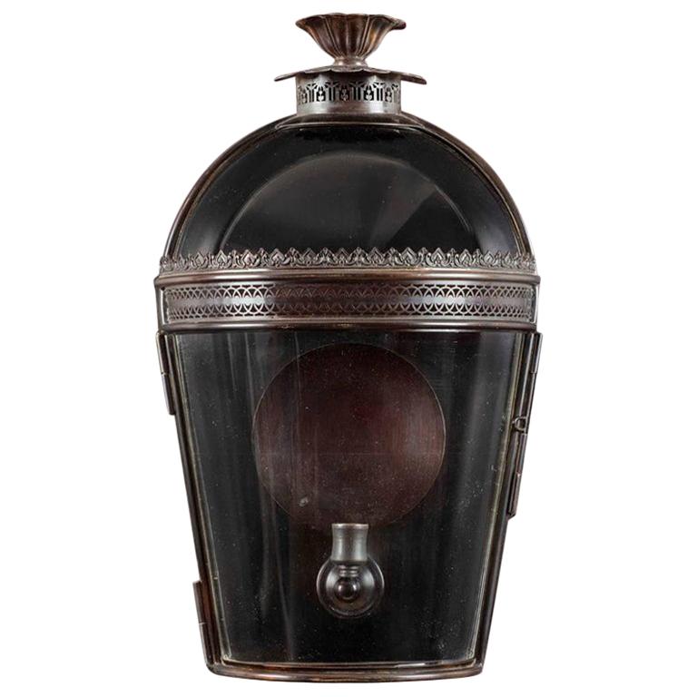 Jamb Medium Hyde Glazed Wall Lantern Sconce Lighting For Sale at 1stDibs