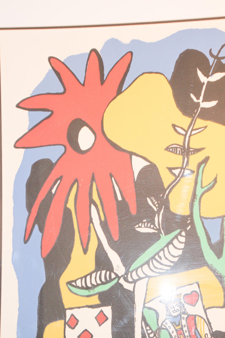 Fernand Leger The King of Heart, Signed and Numbered 284/300 Lithograph ...