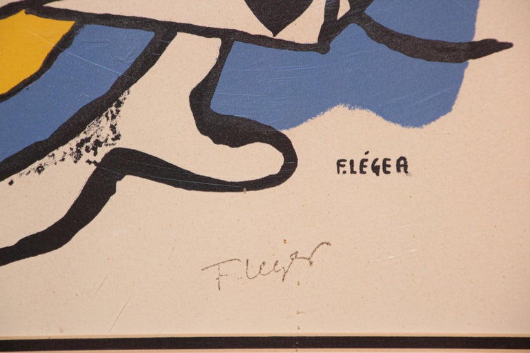 Fernand Leger The King of Heart, Signed and Numbered 284/300 Lithograph ...