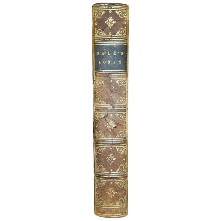 The Koran The Alcoran of Mohammed by George Sale 1844 at 1stDibs