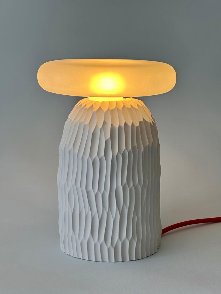 The Lamp, Flat in White For Sale at 1stDibs