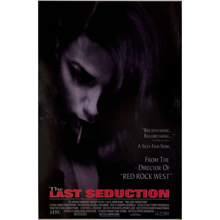 Last Seduction 1994 U.S. One Sheet Film Poster For Sale at 1stDibs