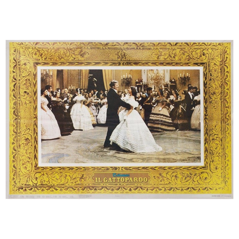 The Leopard 1963 Italian Foglio Film Poster For Sale at 1stDibs