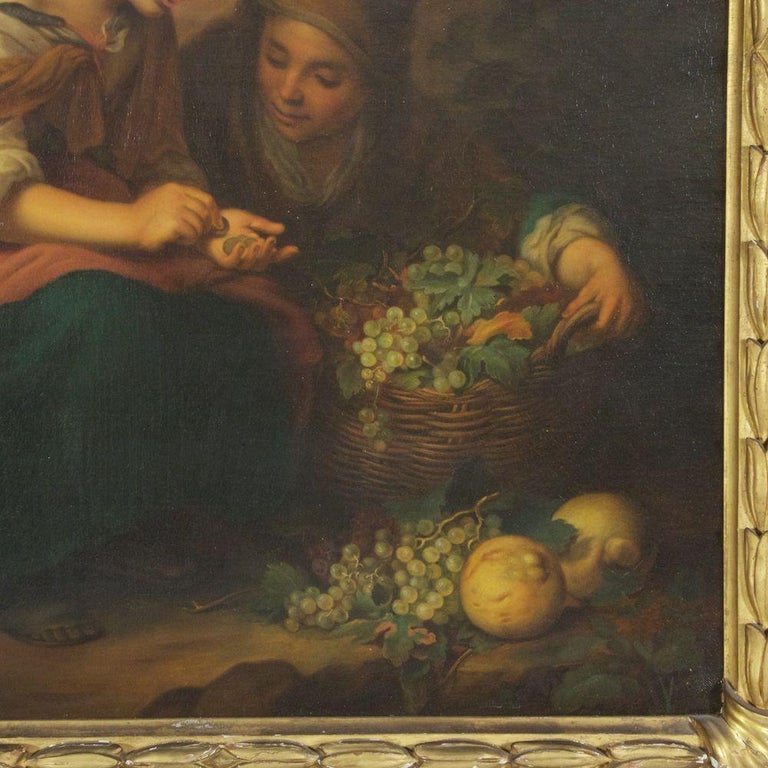 "The little fruit seller" Oil on Canvas after Bartolomé Esteban Murillo For Sale at 1stDibs ...