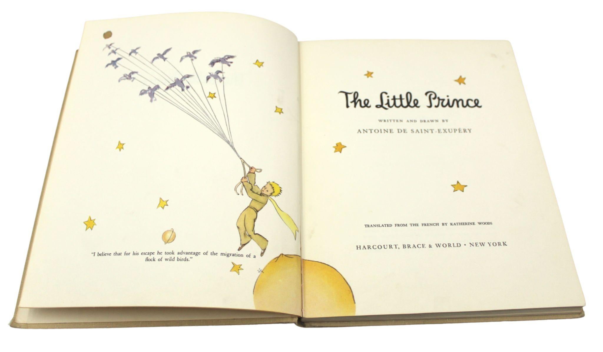 The Little Prince by Antoine De Saint-Exupery, Later Printing, 1960 at ...
