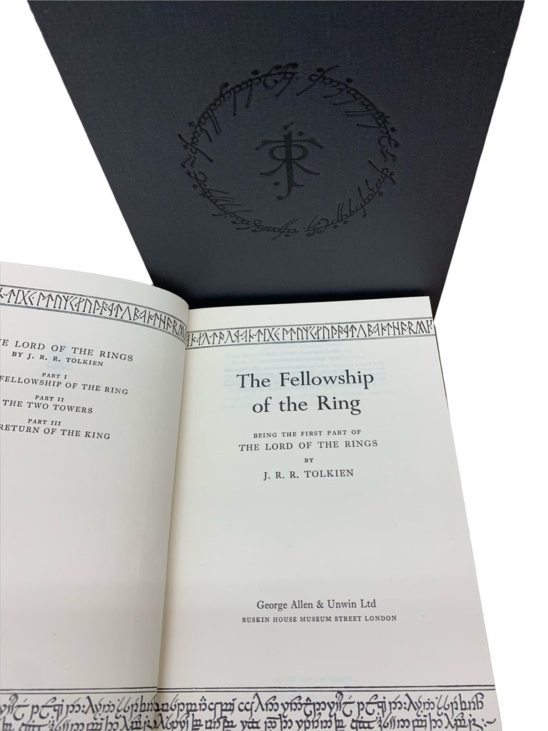 The Lord of the Rings Trilogy by J.R.R. Tolkien, In Three Vol. Complete ...