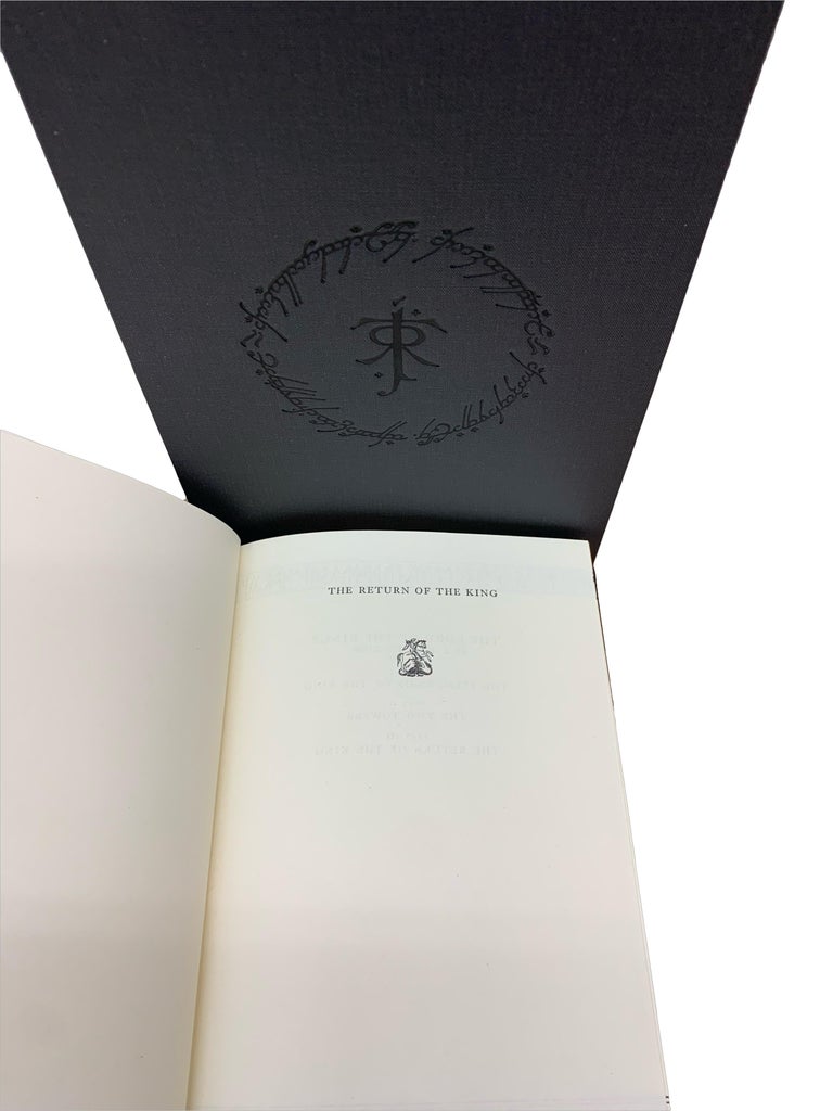 The Lord of the Rings Trilogy by J.R.R. Tolkien, In Three Vol. Complete ...