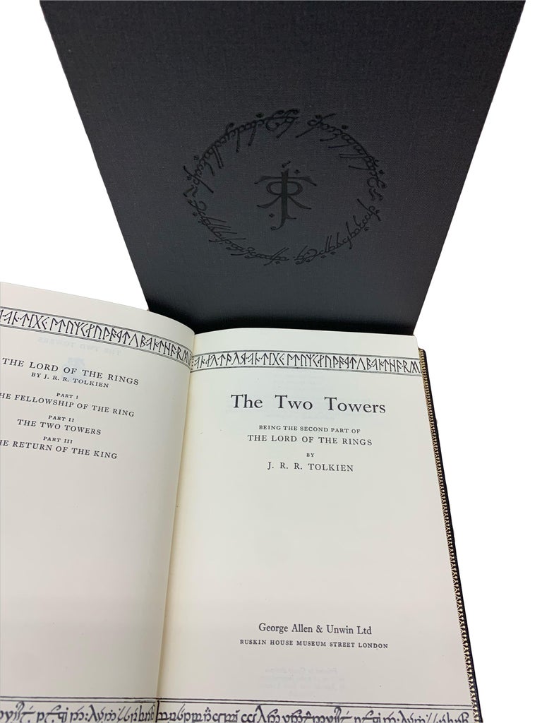 The Lord of the Rings Trilogy by J.R.R. Tolkien, In Three Vol. Complete ...