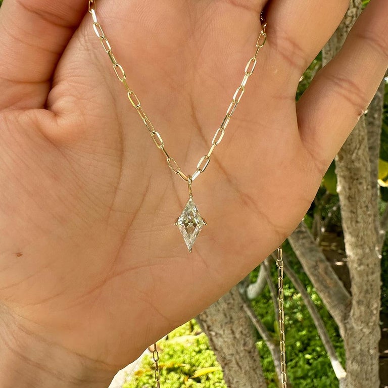 The Lozenge Pendant, 10kt For Sale at 1stDibs