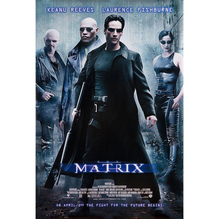 The Matrix 1999 U.S. One Sheet Film Poster For Sale at 1stDibs