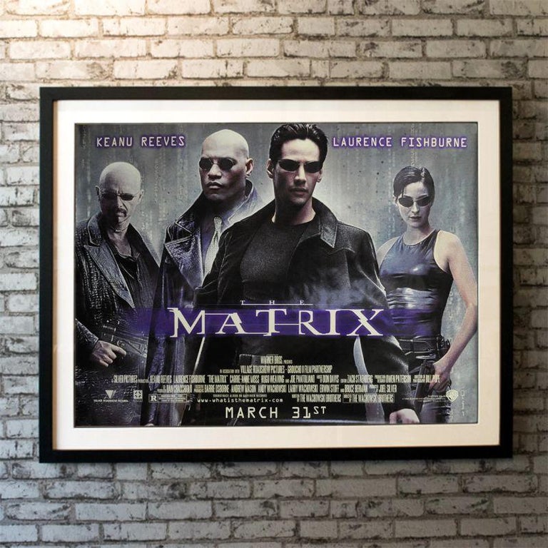 The Matrix, Unframed Poster, 1999 For Sale at 1stDibs
