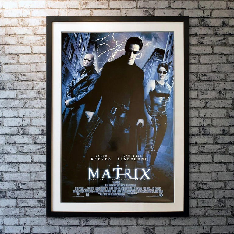 Matrix, Unframed Poster, 1999 For Sale at 1stDibs