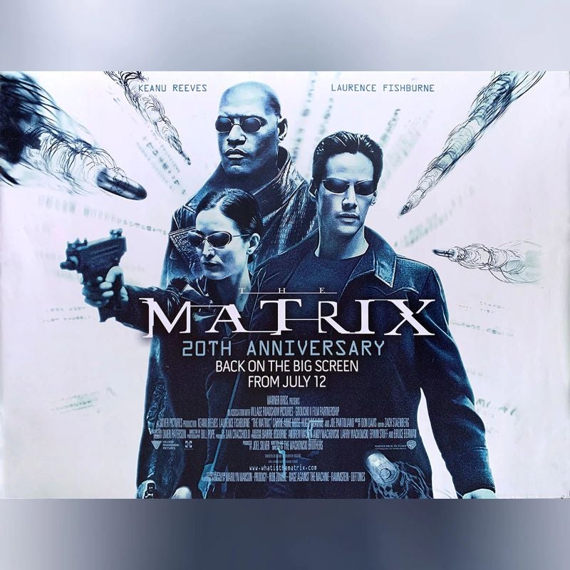 The Matrix, Unframed Poster, 1999 For Sale at 1stDibs