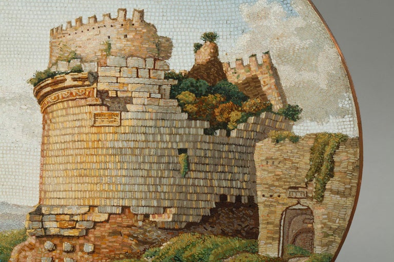 Mausoleum of Cecilia Metella on the Appian Way, Early 19th Century ...