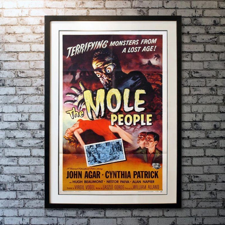 The Mole People, Unframed Poster, 1956 For Sale at 1stDibs