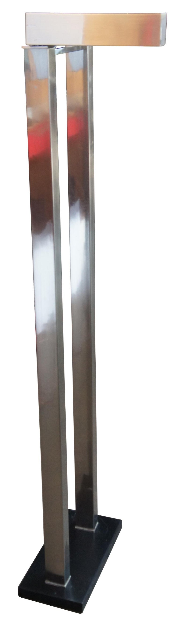 Natural Light Company Contemporary Metal Swivel Floor Lamp Dimmable For ...