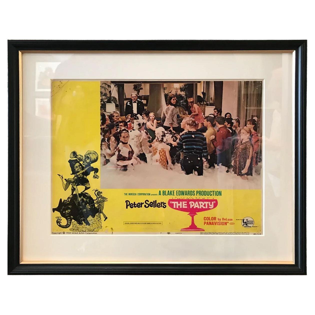 "The Party" Film Poster, 1968 For Sale at 1stDibs | the party 1968