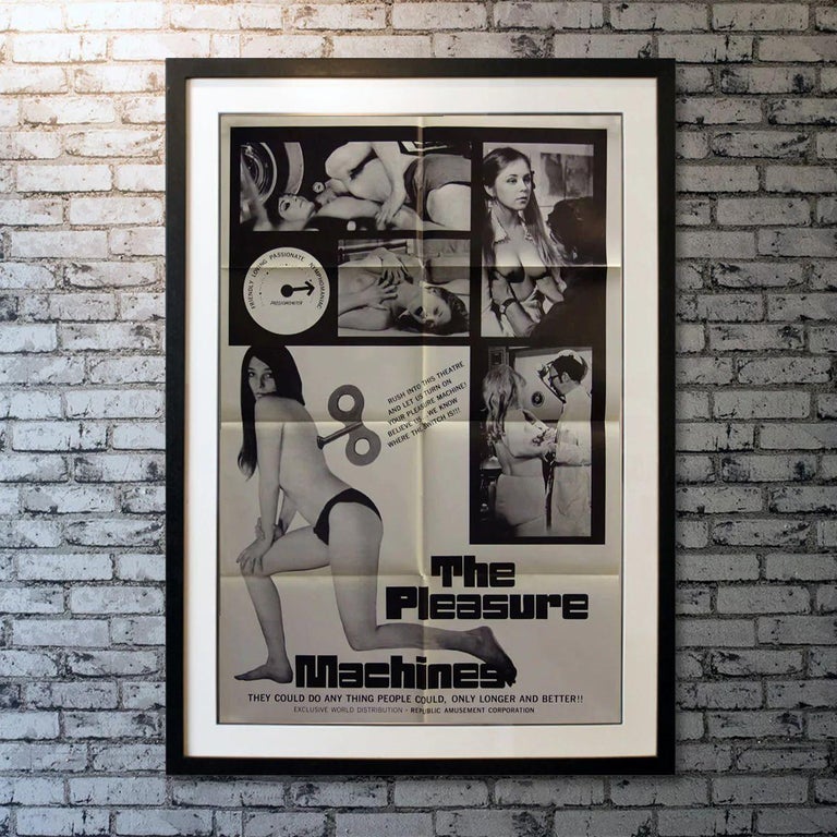 The Pleasure Machines, Unframed Poster, 1969 For Sale at 1stDibs