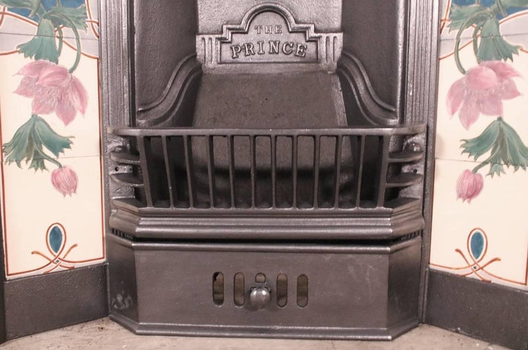 'The Prince' an Antique Late Victorian Cast Iron Combination Fireplace ...