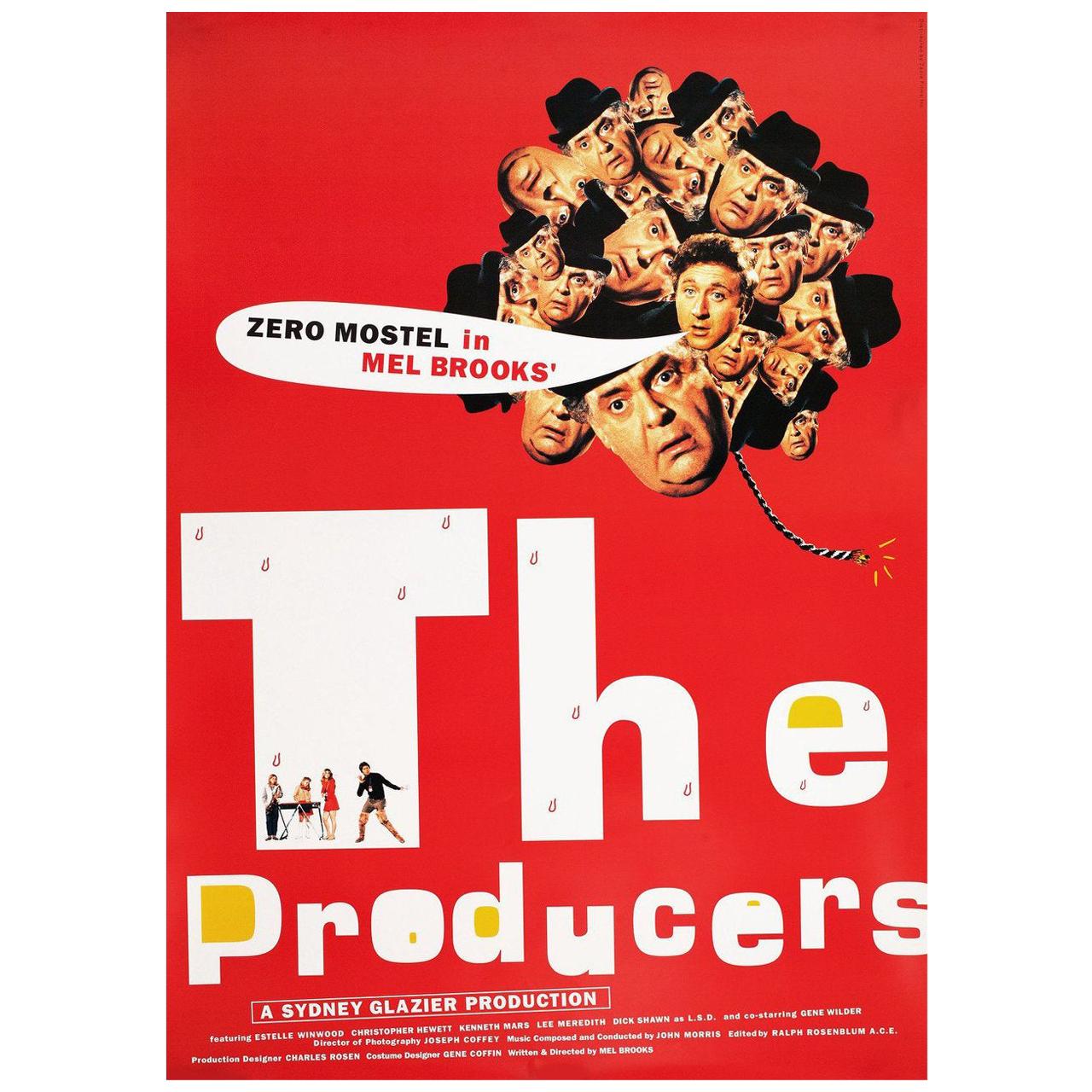 The Producers R2000 Japanese B2 Film Poster at 1stDibs