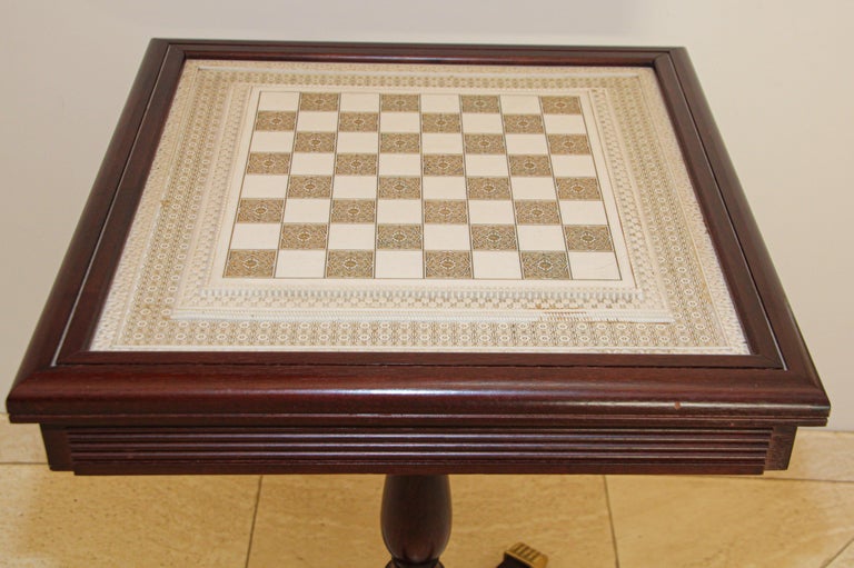 The Raj Hand Painted India-British War 1857 Game Chess with Table For ...