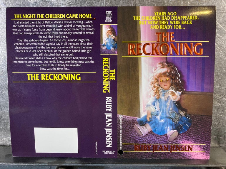 The Reckoning Mixed Media Painting and Original Book Cover For Sale at ...