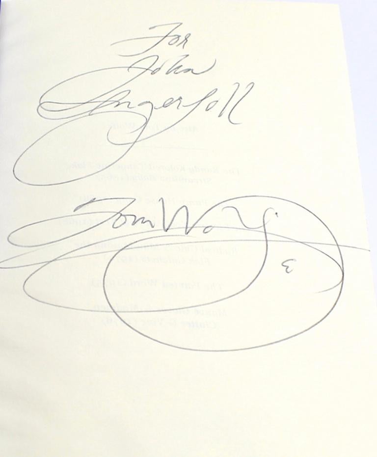 "The Right Stuff" Signed by Tom Wolfe, First Edition, First Issue, 1979 ...