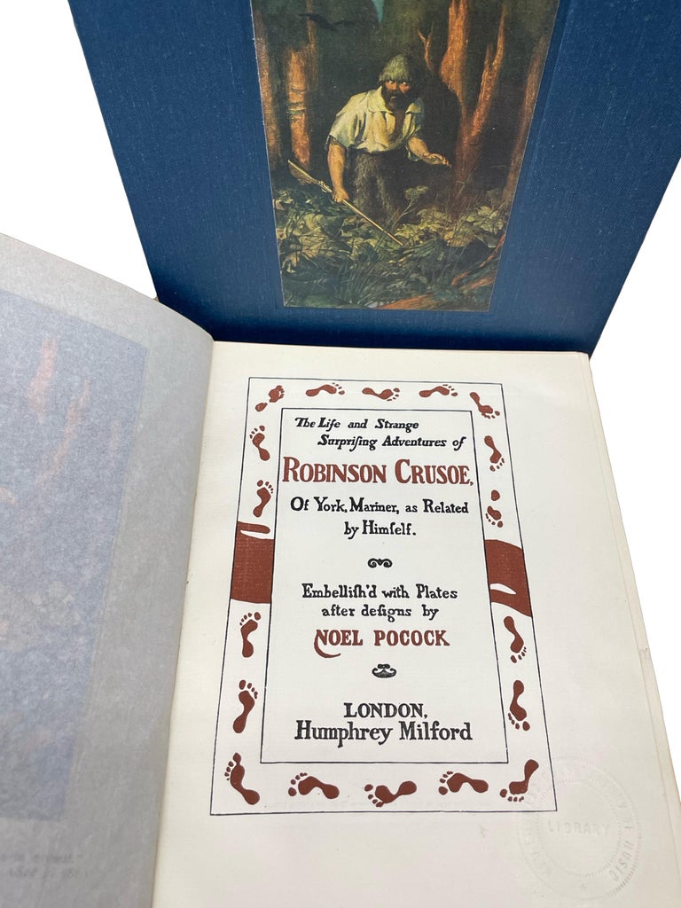 The Robinson Crusoe by Daniel Defoe, Illustrated, 1931 For Sale at 1stDibs