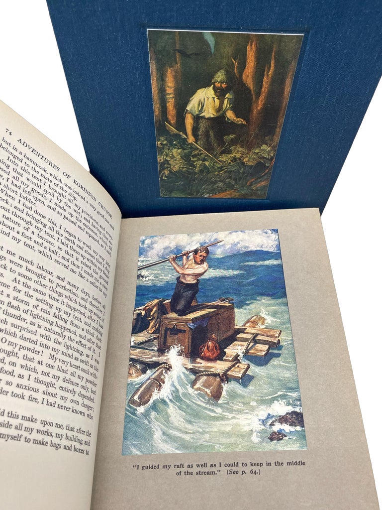 The Robinson Crusoe by Daniel Defoe, Illustrated, 1931 For Sale at ...