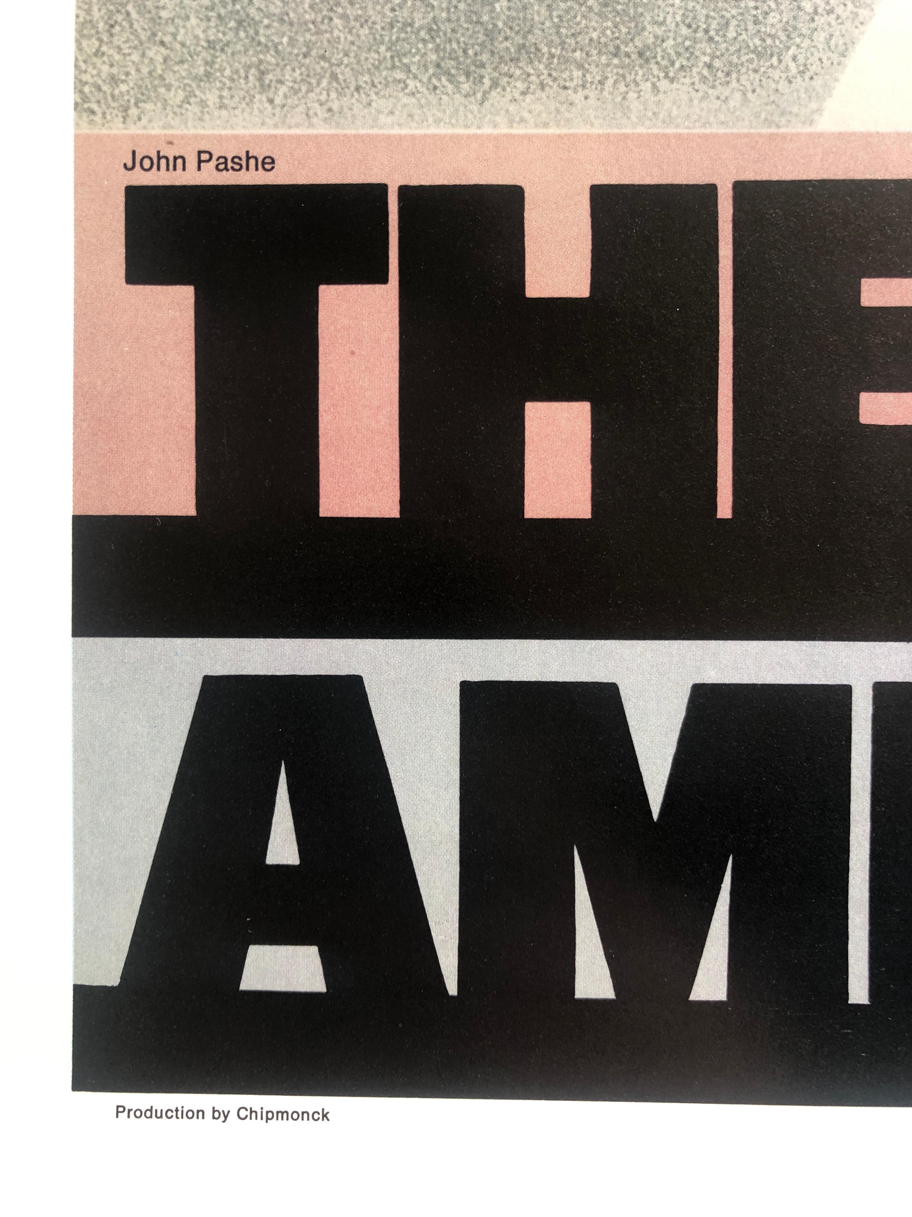 The Rolling Stones Original Vintage American Tour Poster by John Pasche ...