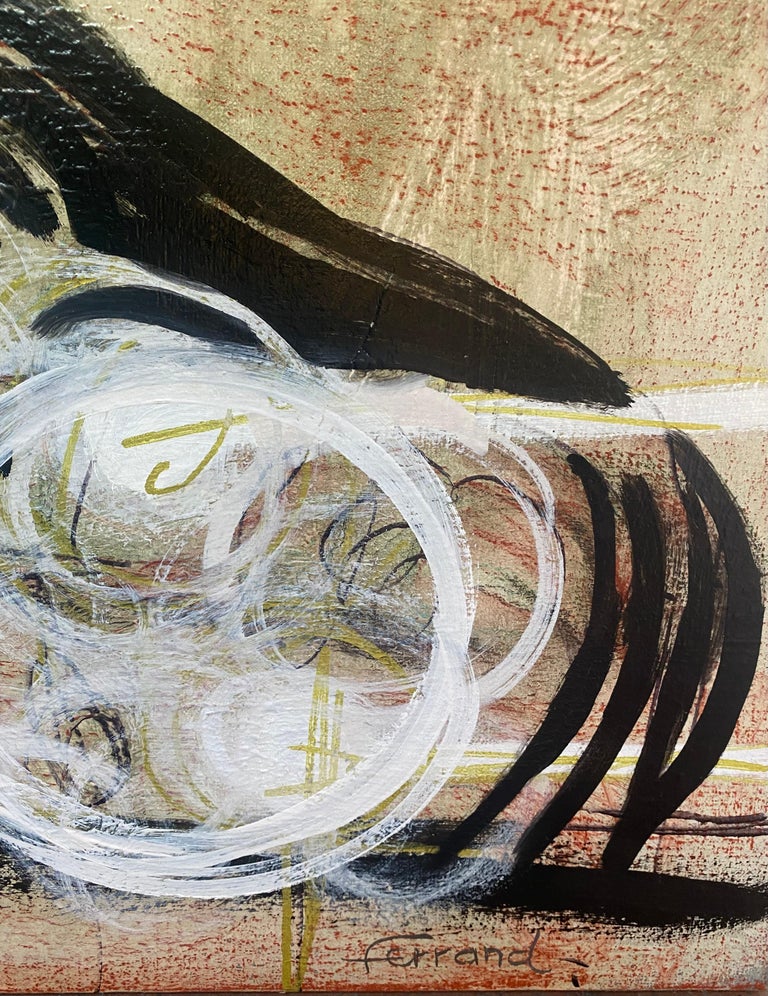 The Royal Lynx, André Ferrand Oil on canvas 1999 For Sale at 1stDibs