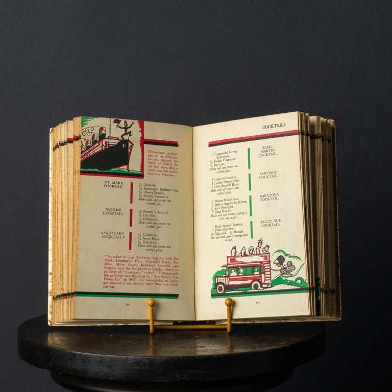 The savoy cocktail book by harry craddock, first edition 1930 at 1stDibs