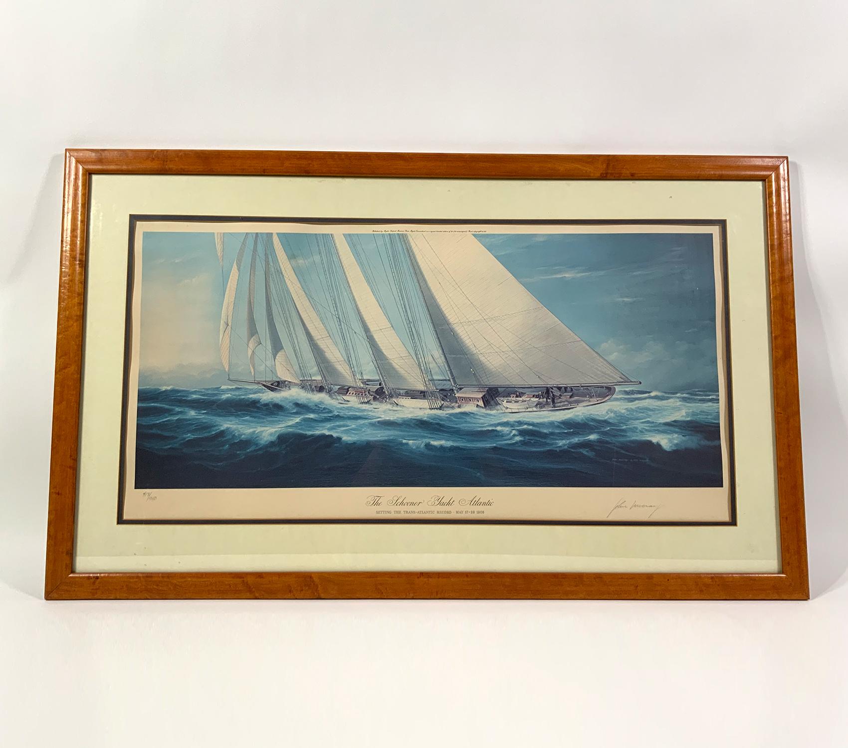 Schooner Yacht Atlantic Print at 1stDibs | schooner atlantic, atlantic ...