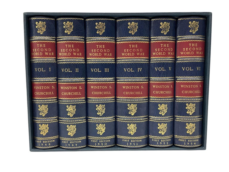 The Second World War by Winston Churchill, First Edition, Six Vol Set, 1948-1954 For Sale at 1stDibs
